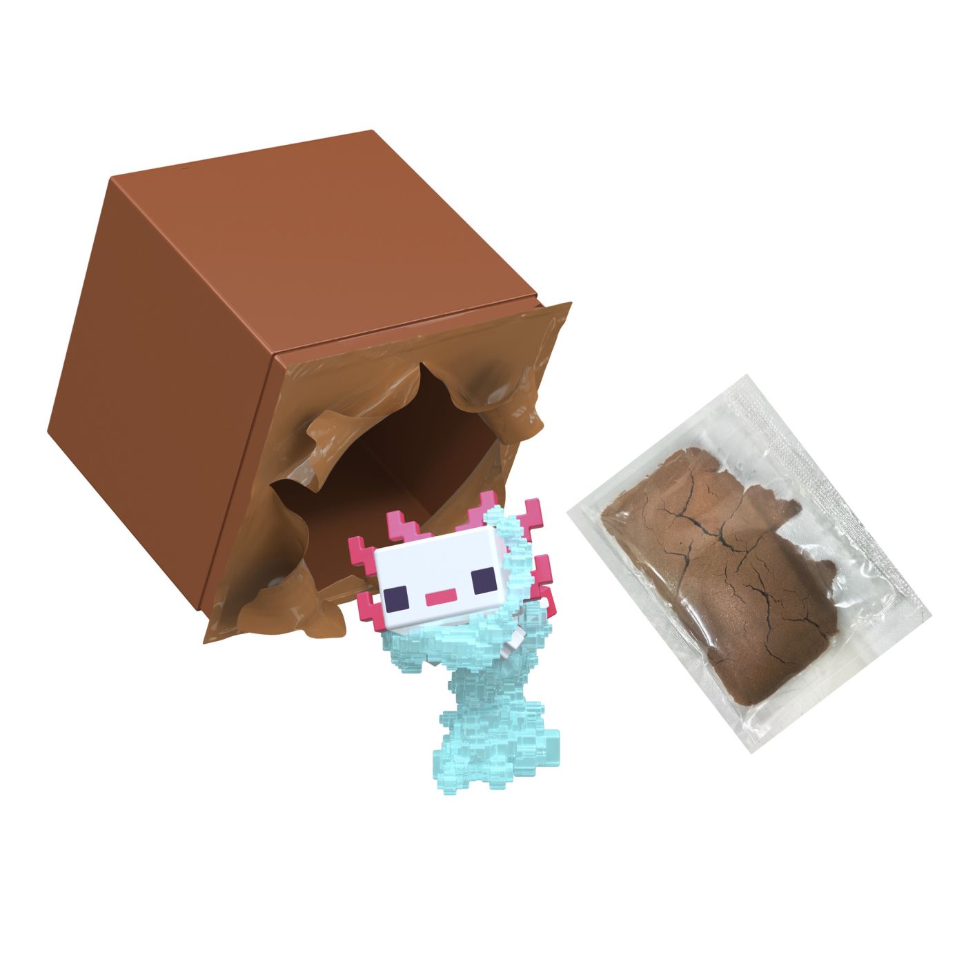 Minecraft mini mode set explorare miniera axolotl copii cu varsta peste ...